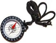 Magnetic Compass 1.5" with Lanyard - Case of 24